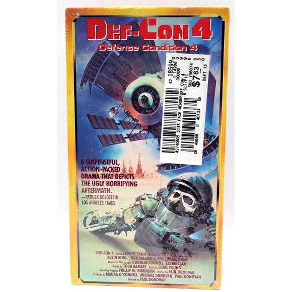 Portable Audio & Video | Defcon 4 Defense Condition 4 Sealed Vhs Movie ...